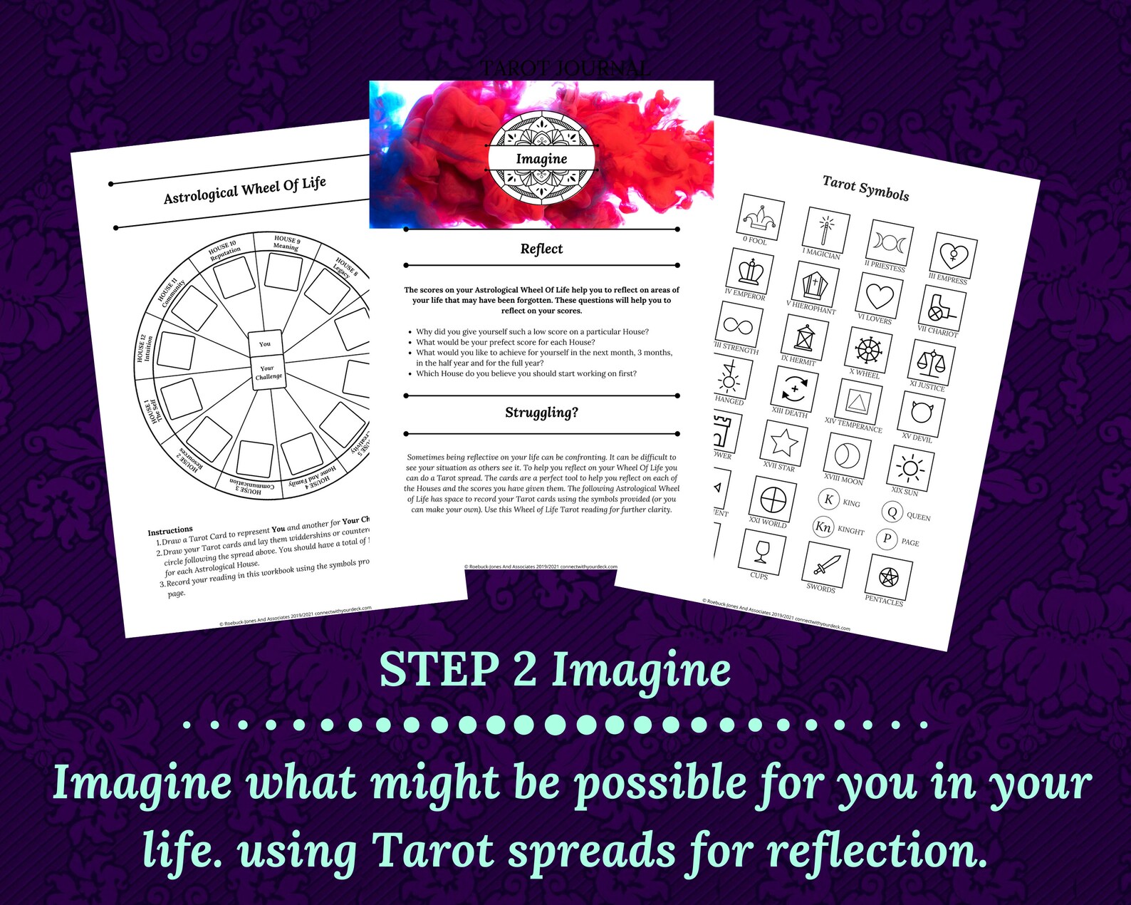 Tarot Life Planner, Goal Setting, for Beginners With Worksheets and ...