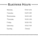 Business Hours Sign/hours of Operation Sign Customize and Printable ...