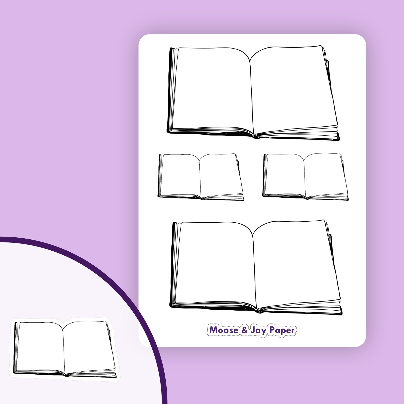 Open Book Stickers Office and Productivity Collection - Etsy Open Book Stickers Office and Productivity Collection - Etsy