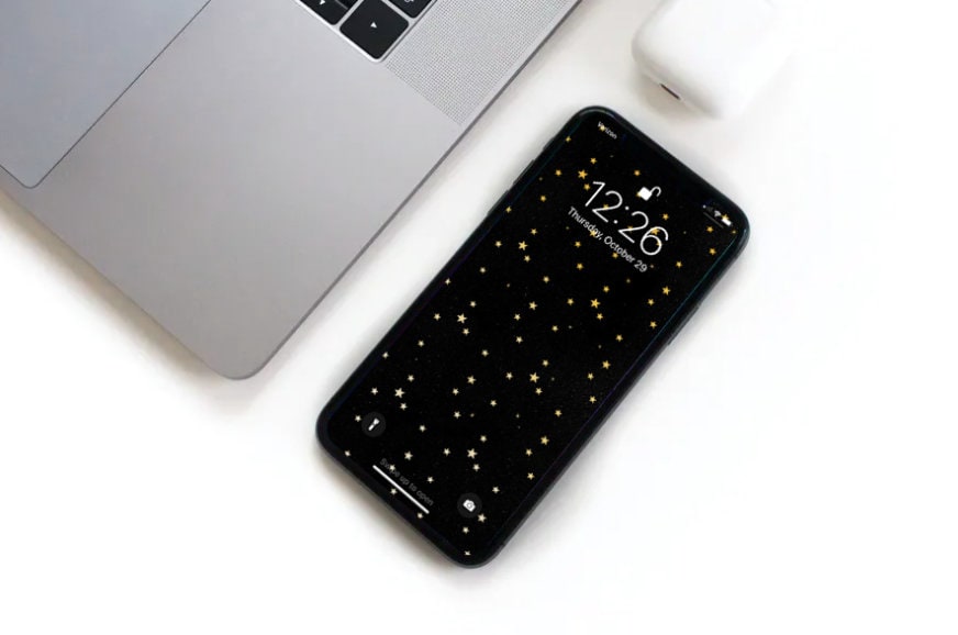 Star Phone Wallpaper, iPhone Background , Starry Night Wallpaper, Star ...