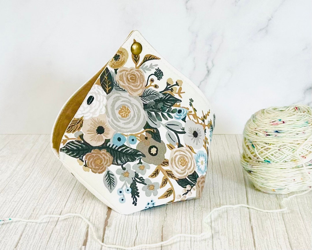 Bento Yarn Bowl - Garden Party Vines - Rifle Paper / Yarn Cake Bowl ...