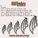 Embroidery Design: APPLIQUE Bat Wings Fantasy Style - Multiple Sizes ...