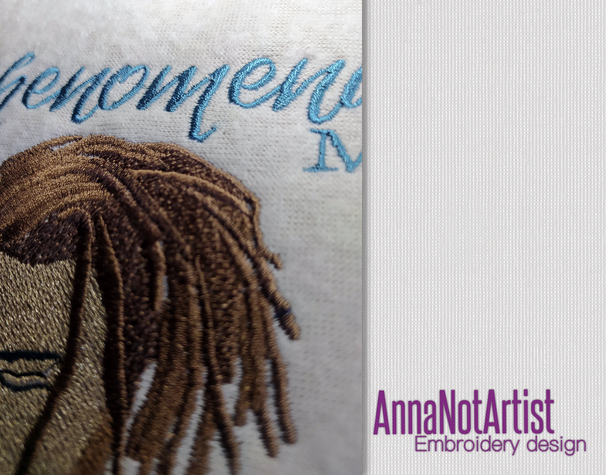 Embroidery Design: Phenomenal Men 2 Options Applique and Fully - Etsy