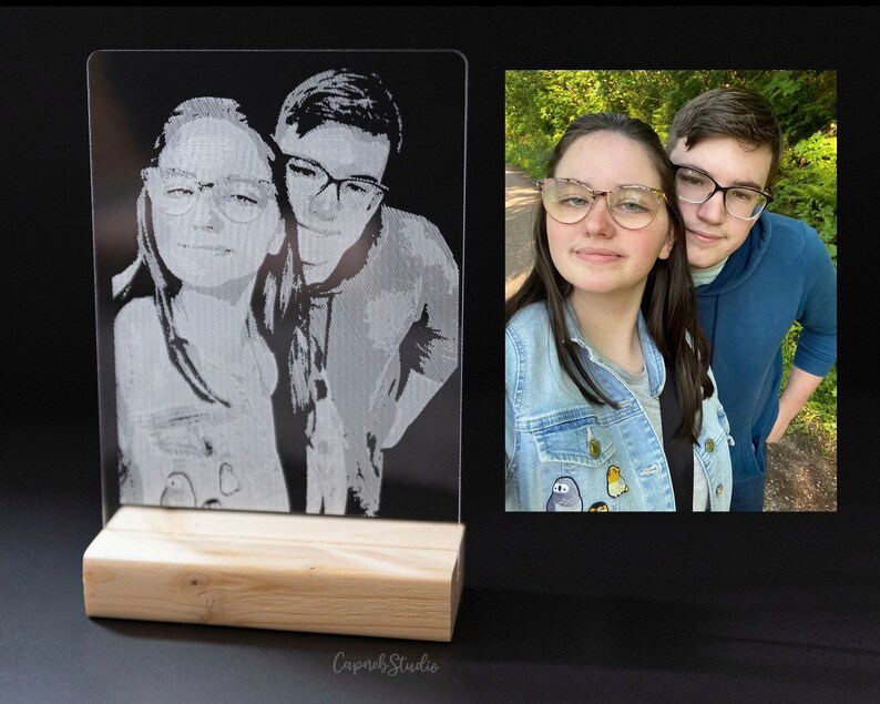 Custom SVG for Engraving Photo Engraved SVG SVG for Cricut - Etsy