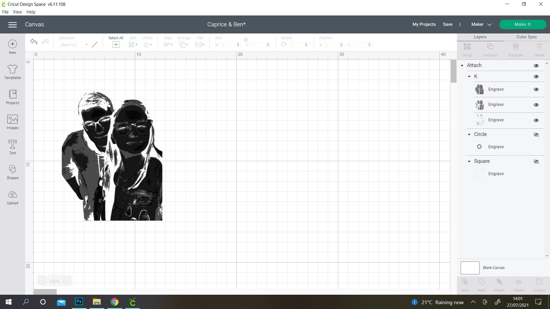 Custom SVG for Engraving Photo Engraved SVG SVG for Cricut - Etsy