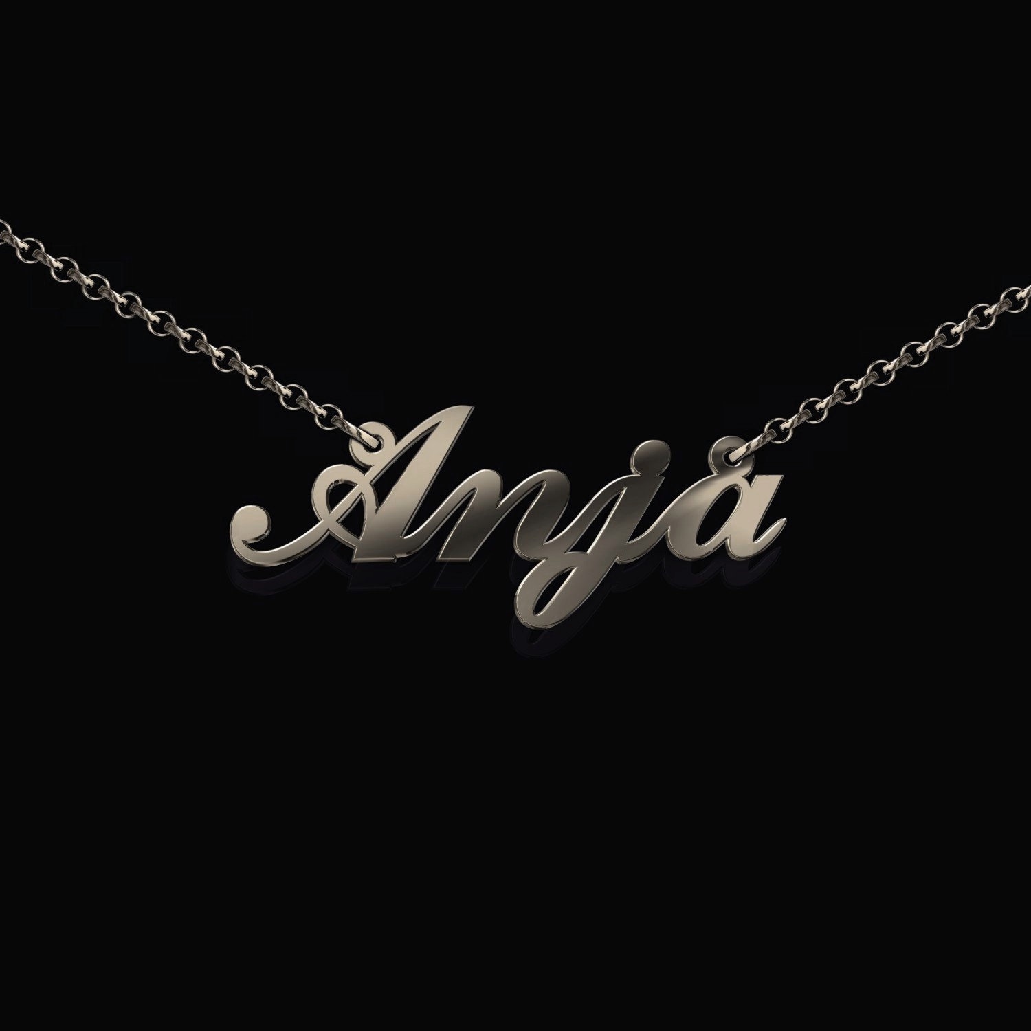 Name chain Silver 925 with your desired name including chain | Etsy