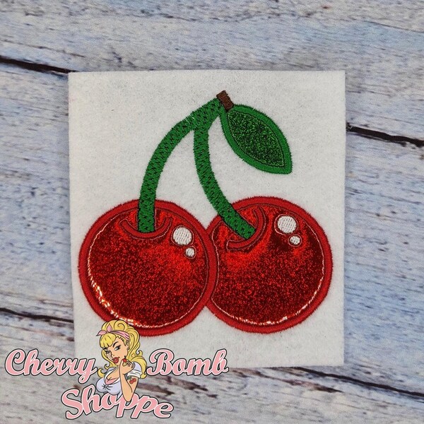 Cherry Applique - Etsy