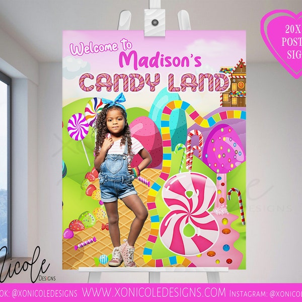 Candyland Sign - Etsy