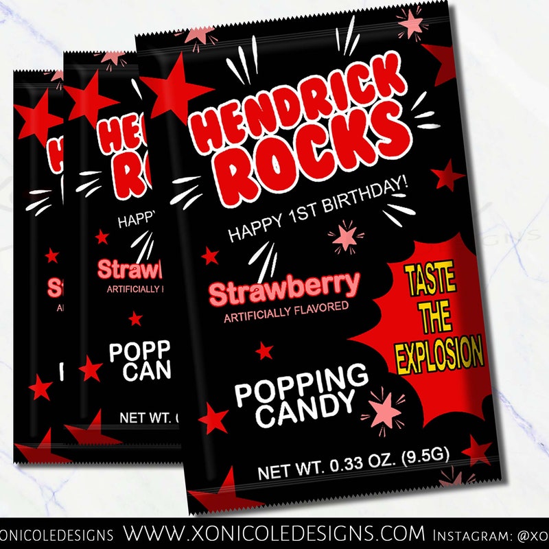 Rockstar Party - Etsy