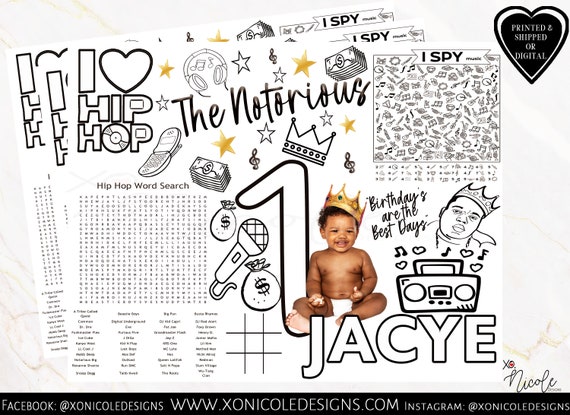 Biggie Smalls Coloring Pages