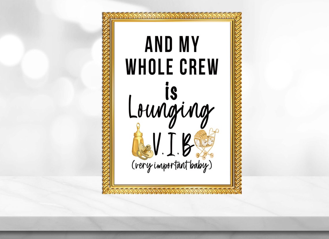 NOTORIOUS ONE Birthday Sign - Biggie Party - and My Whole Crew - Table ...