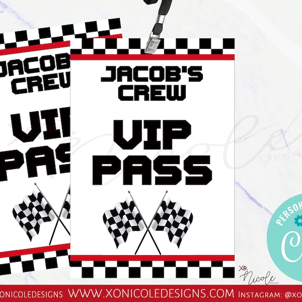 Pit Passes - Etsy