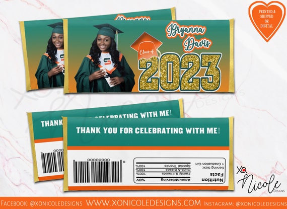Graduation Candy Bar Wrappers Graduation Chocolate Candy Bar Wrappers!