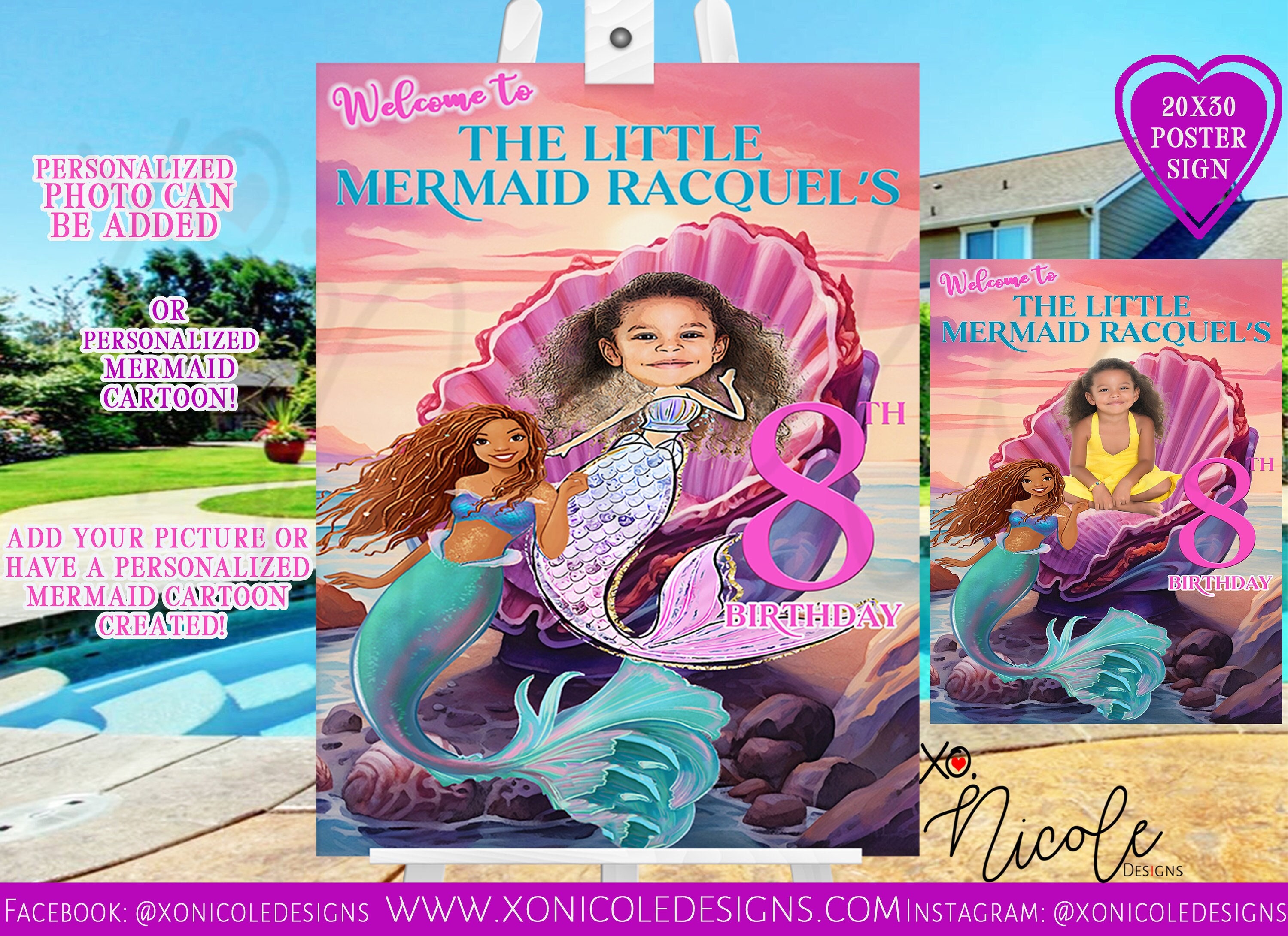 The Little Mermaid Facebook Cover