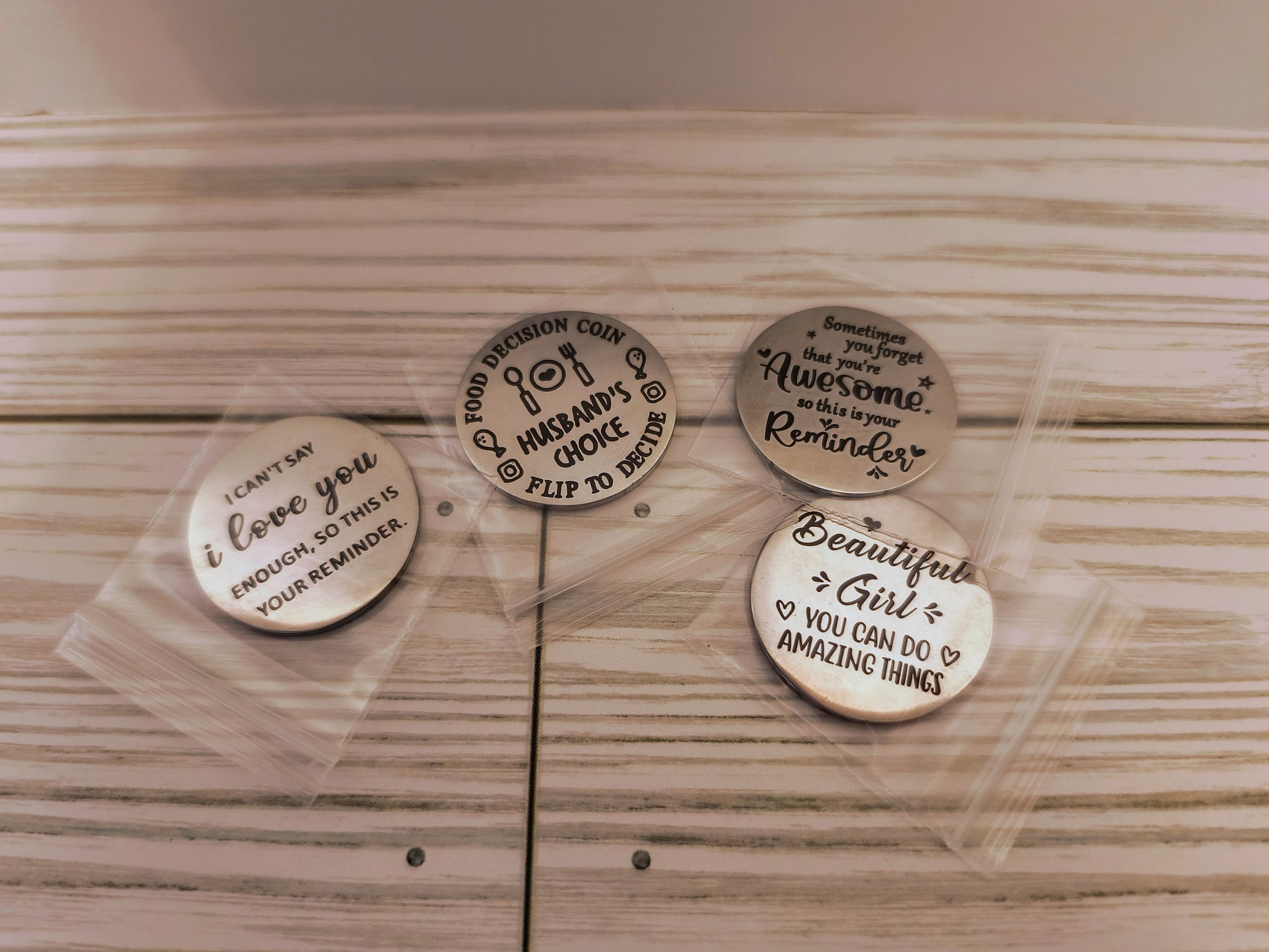 Pocket Hug Token / Surprise Heart Bath Bomb / Inspirational / Beautiful ...