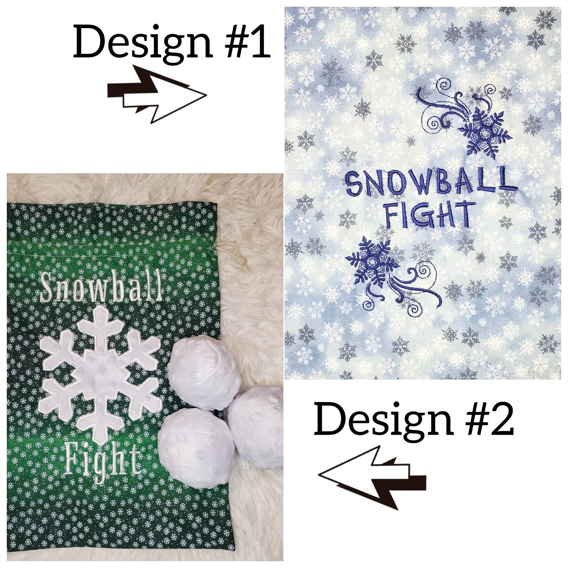 Indoor Snowball Fight, Set of 10 Plush Snowballs and Carry Bag. More ...