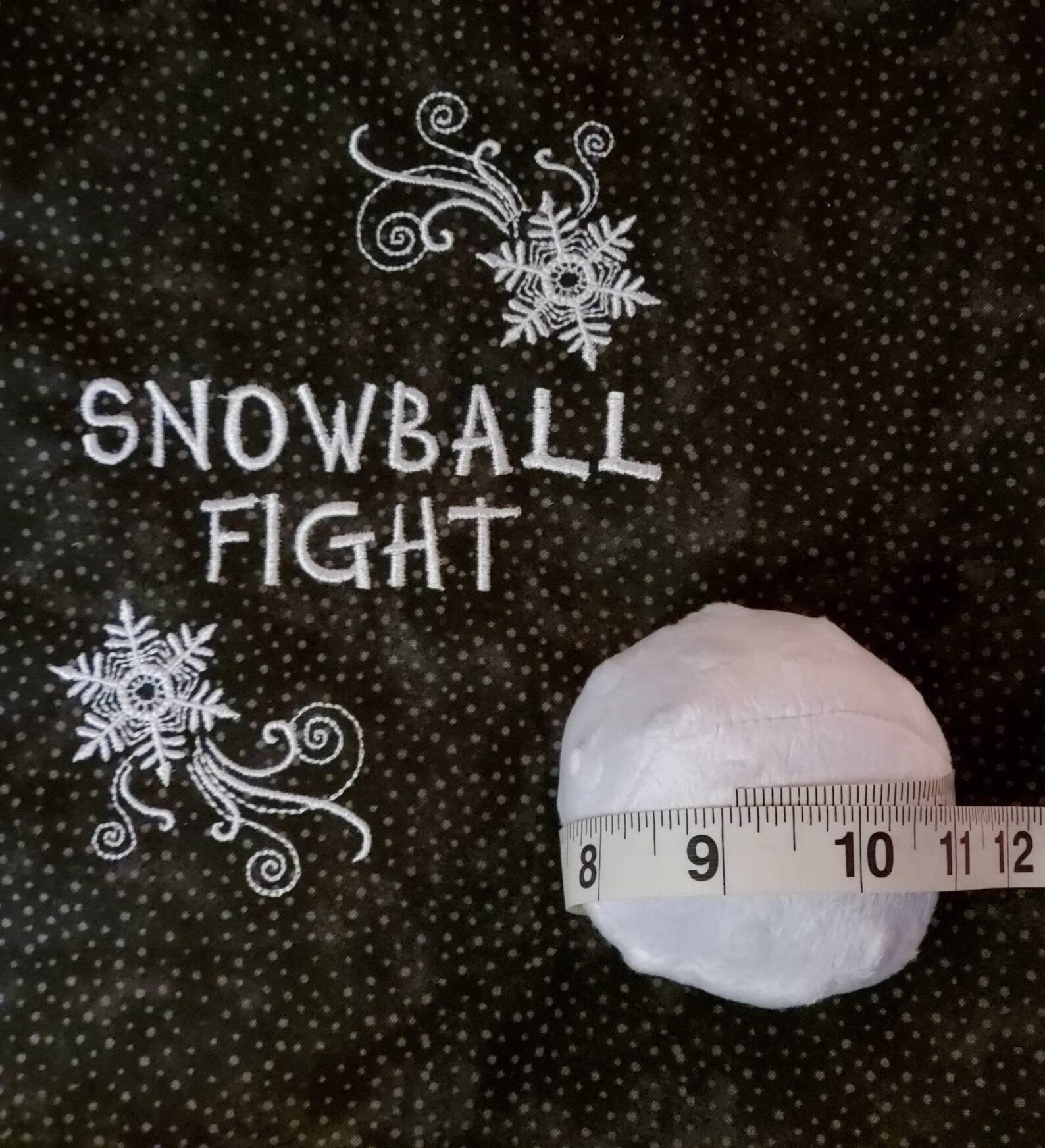 Indoor Snowball Fight, Set of 10 Plush Snowballs and Carry Bag. More ...