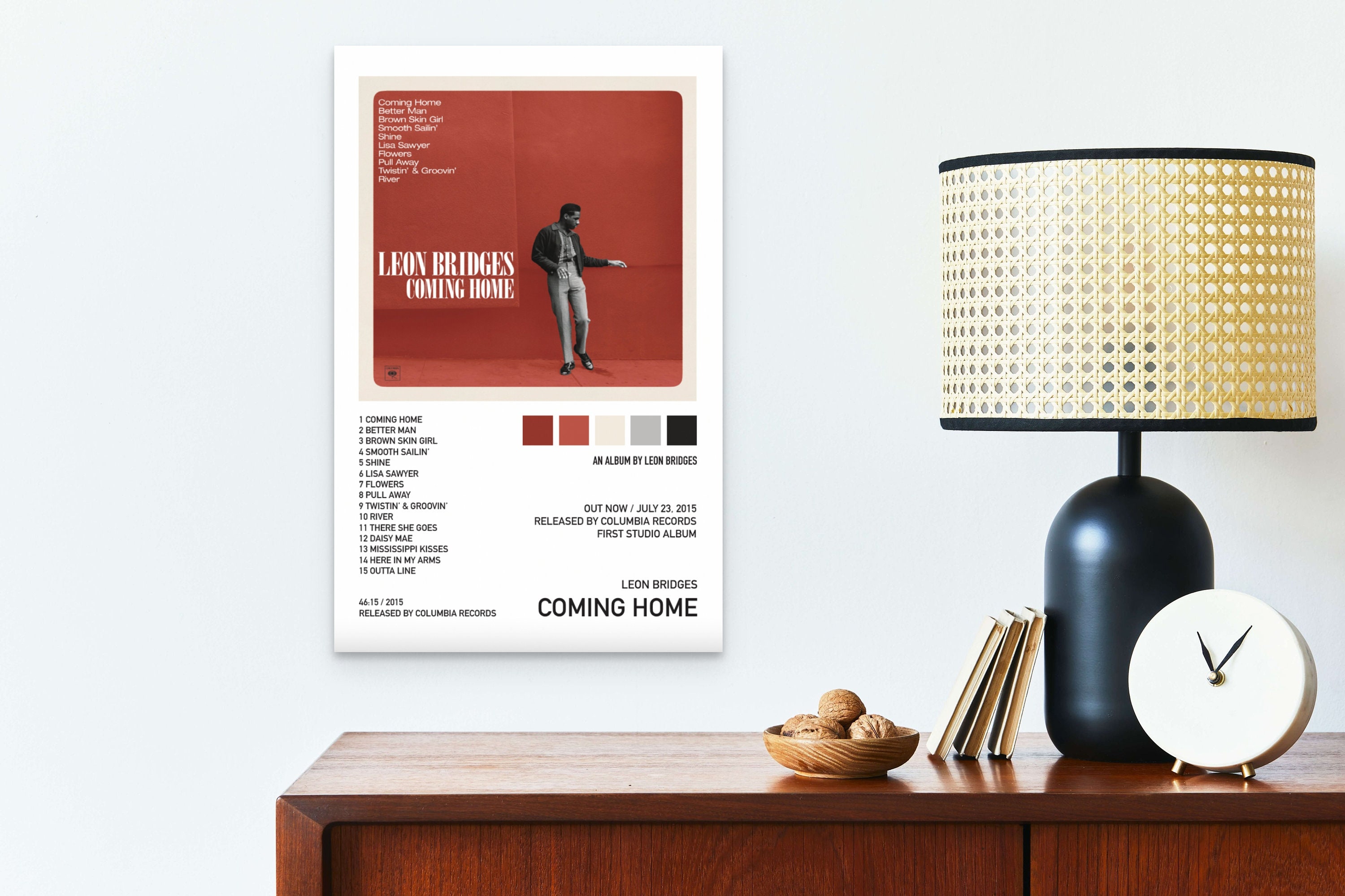 Leon Bridges 'coming Home' Album Print - Etsy