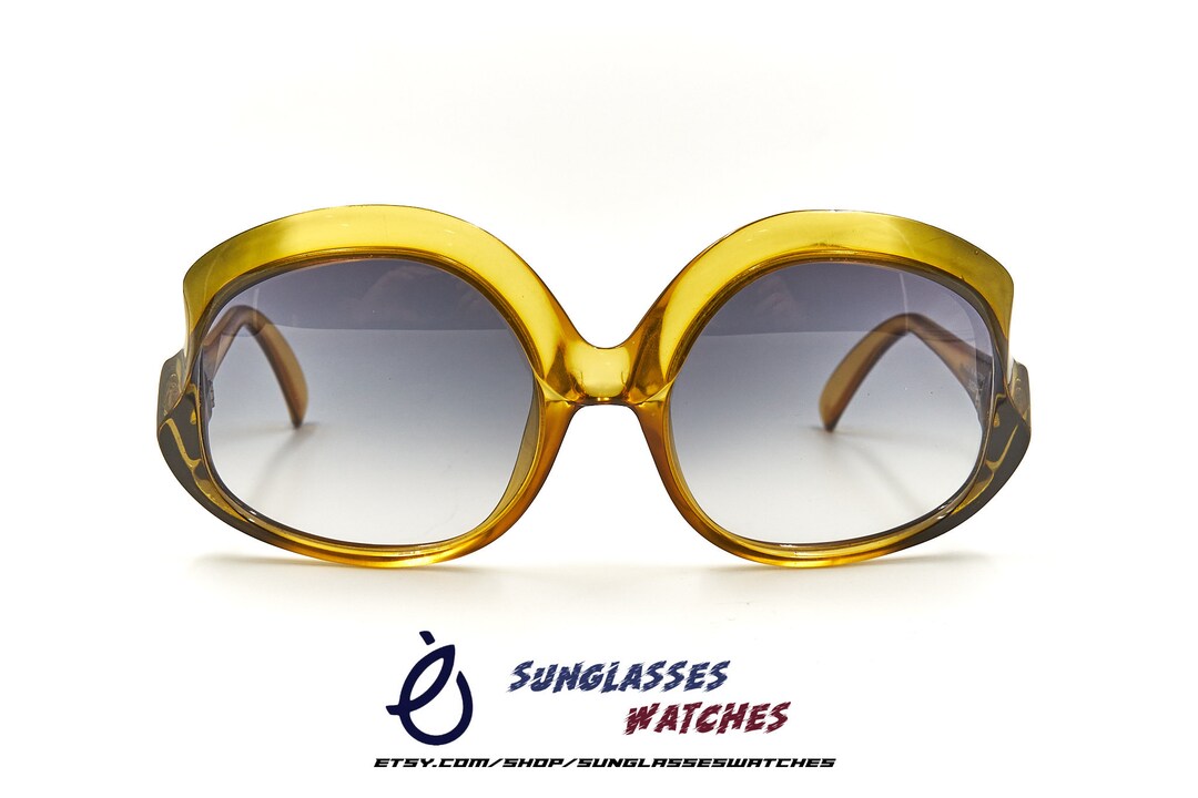 COBRA 3021 60 Oversize Optyl Made in AUSTRIA Clear Acetate Sunglasses ...