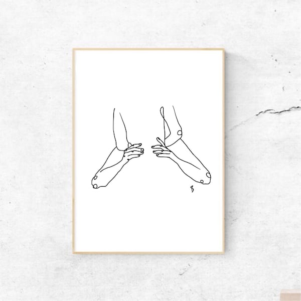 Sex One Line Drawing Etsy