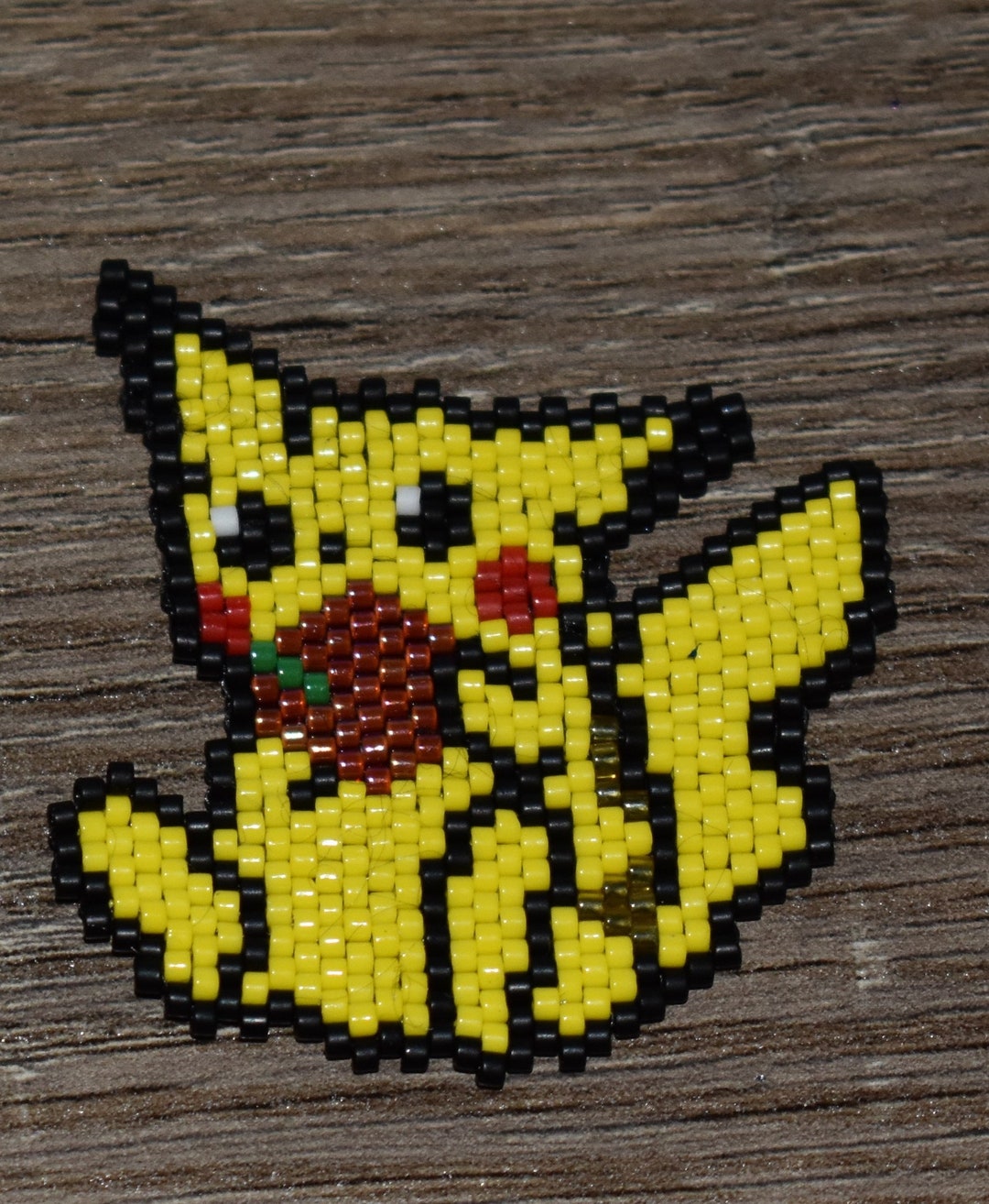 Beaded Pikachu Pose 3 - Etsy