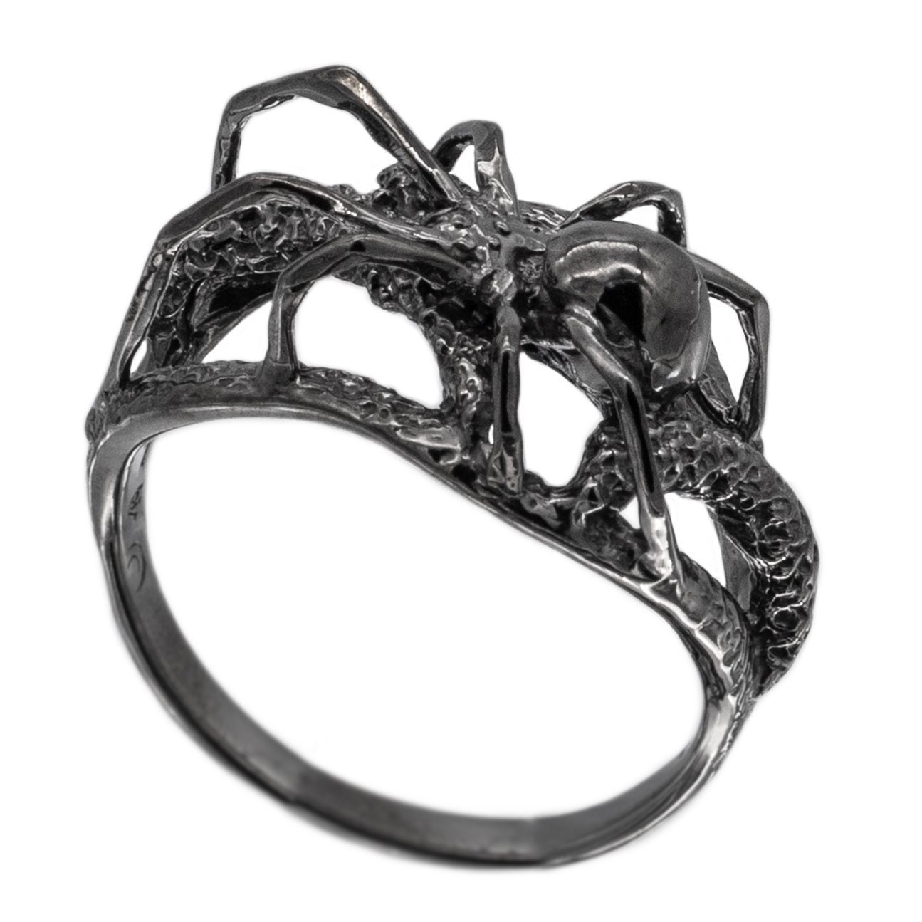 Black Widow Ring SHELOB™ Ring Sterling Silver Spider Ring - Etsy