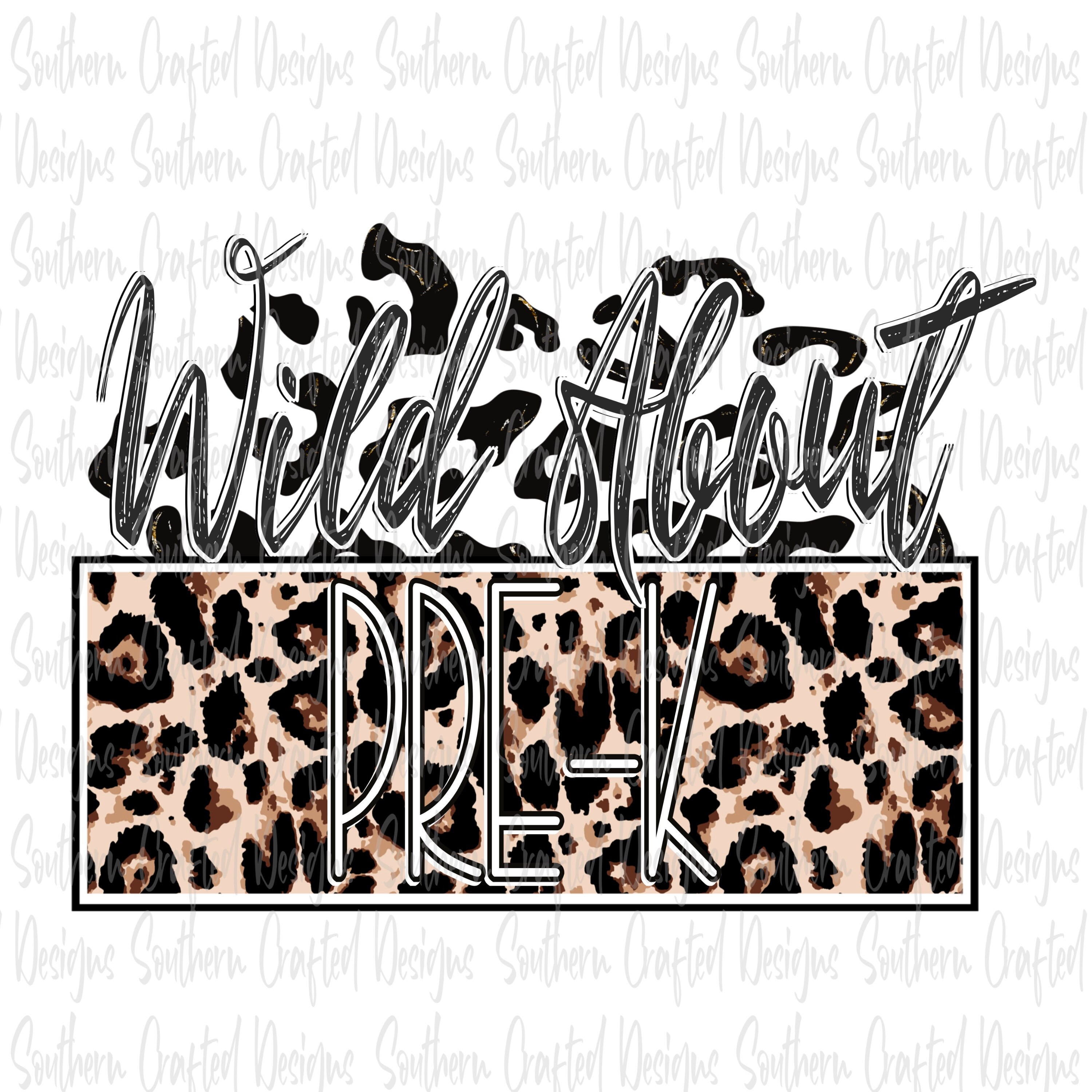 Wild About School PNG Bundle | Back to School PNG | Teacher ...