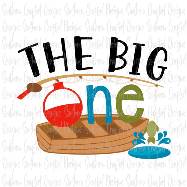 The Big One Svg - Etsy