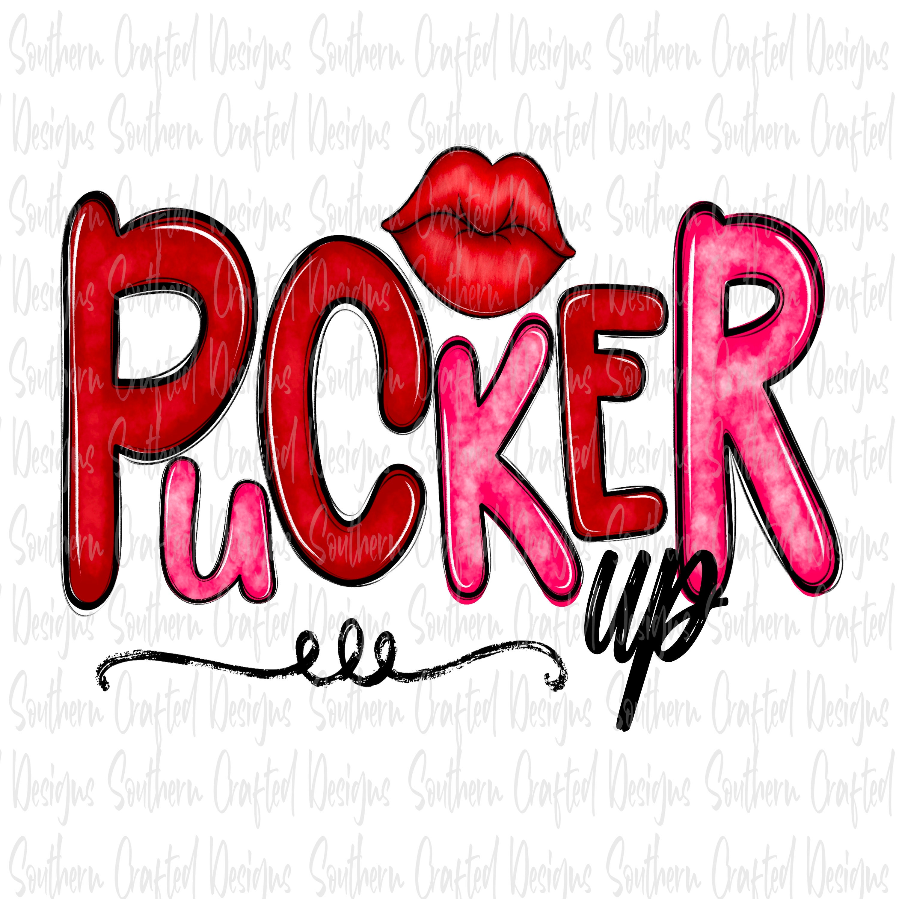 Pucker up Png | Valentine Png | Be Mine | Funny | Commercial Use ...