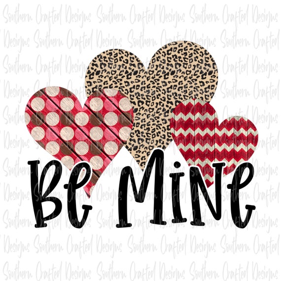 Be Mine Png / Hearts Png / Valentines Day Png / Valentine Png | Etsy