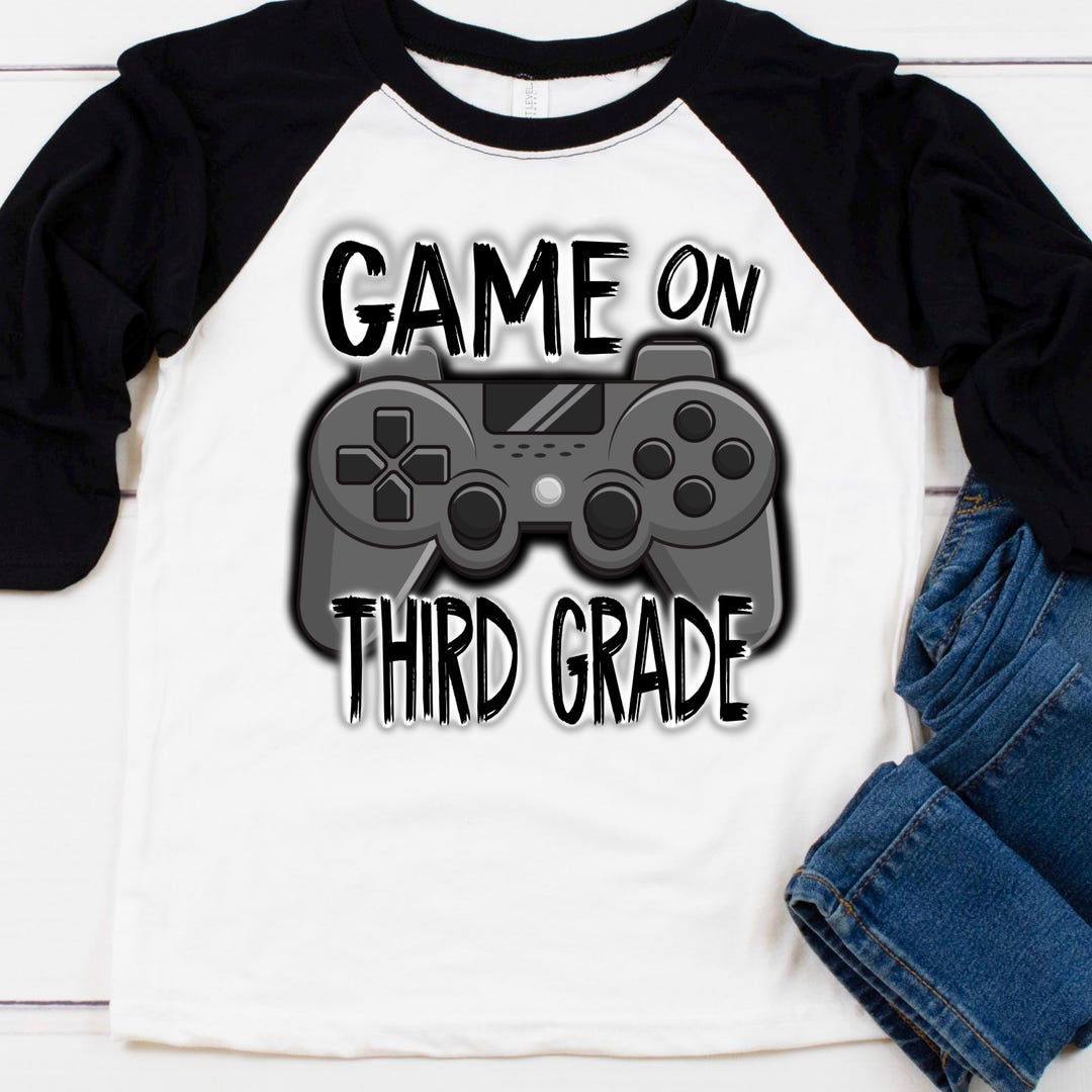 Game on Third Grade PNG | Back to School PNG | Teacher | Fall ...