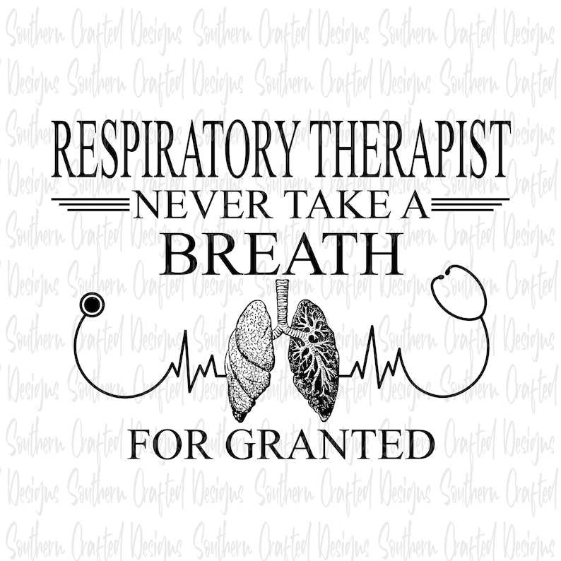 Respiratory Therapist Png Digital Download / Commercial Use / Never ...