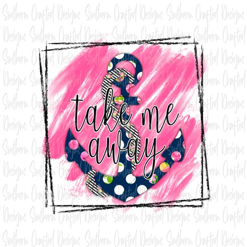 Anchor Png Digital Download / Take Me Away Png / Commercial - Etsy