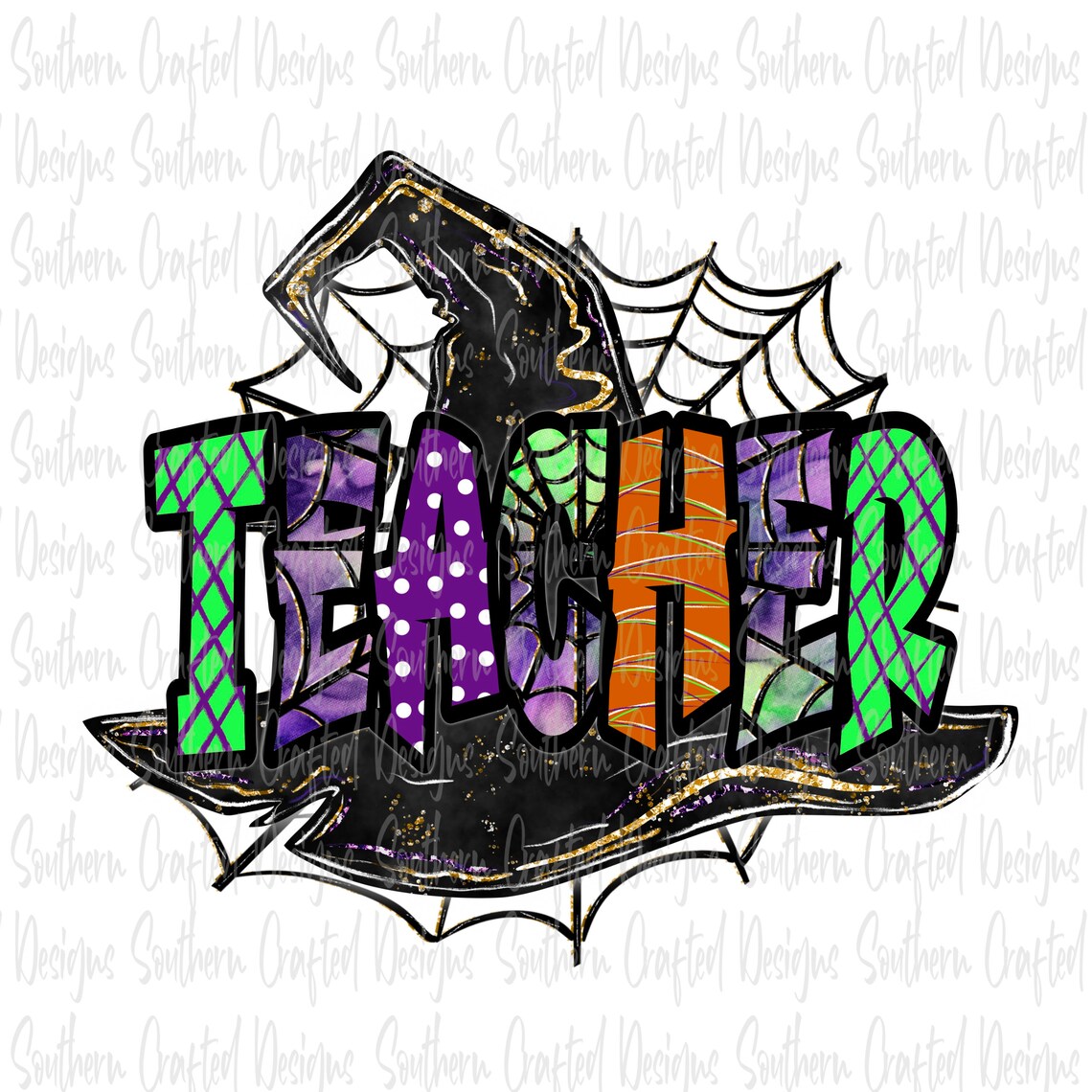 Teacher Halloween Png Digital Download Commercial Use - Etsy