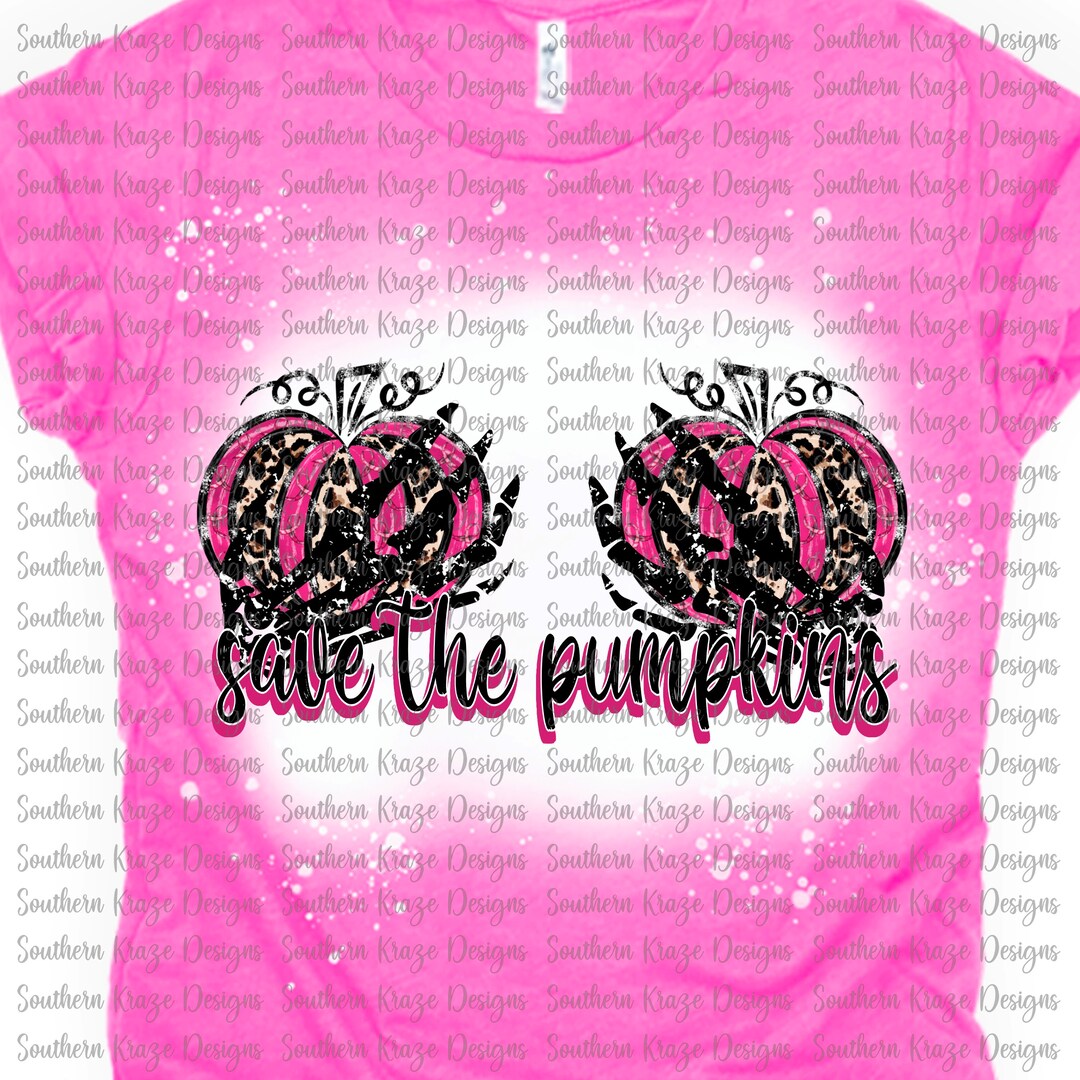 Save the Pumpkins Png | Breast Cancer Awareness Png | Fall Png | in ...