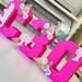 3D Cardstock Letters, 6 Inch Tall 3D Paper Party Letters , Custom 3D ...