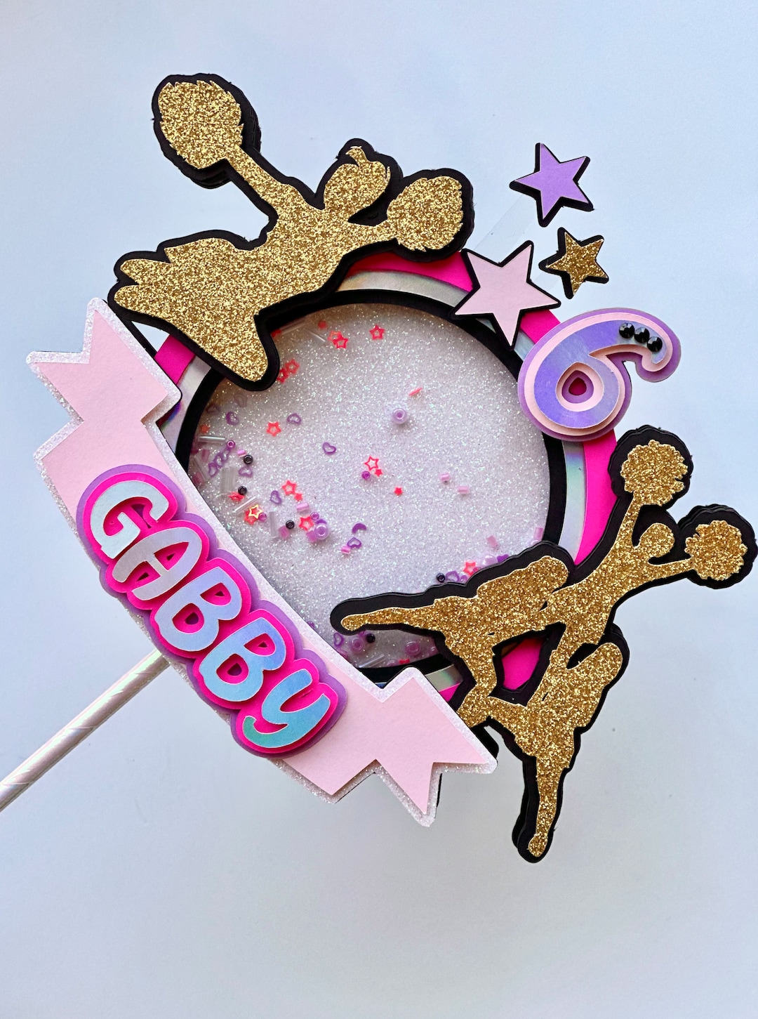 Cheerleader Cake Topper, Dancer Cake Topper, Cheerleader Party ...