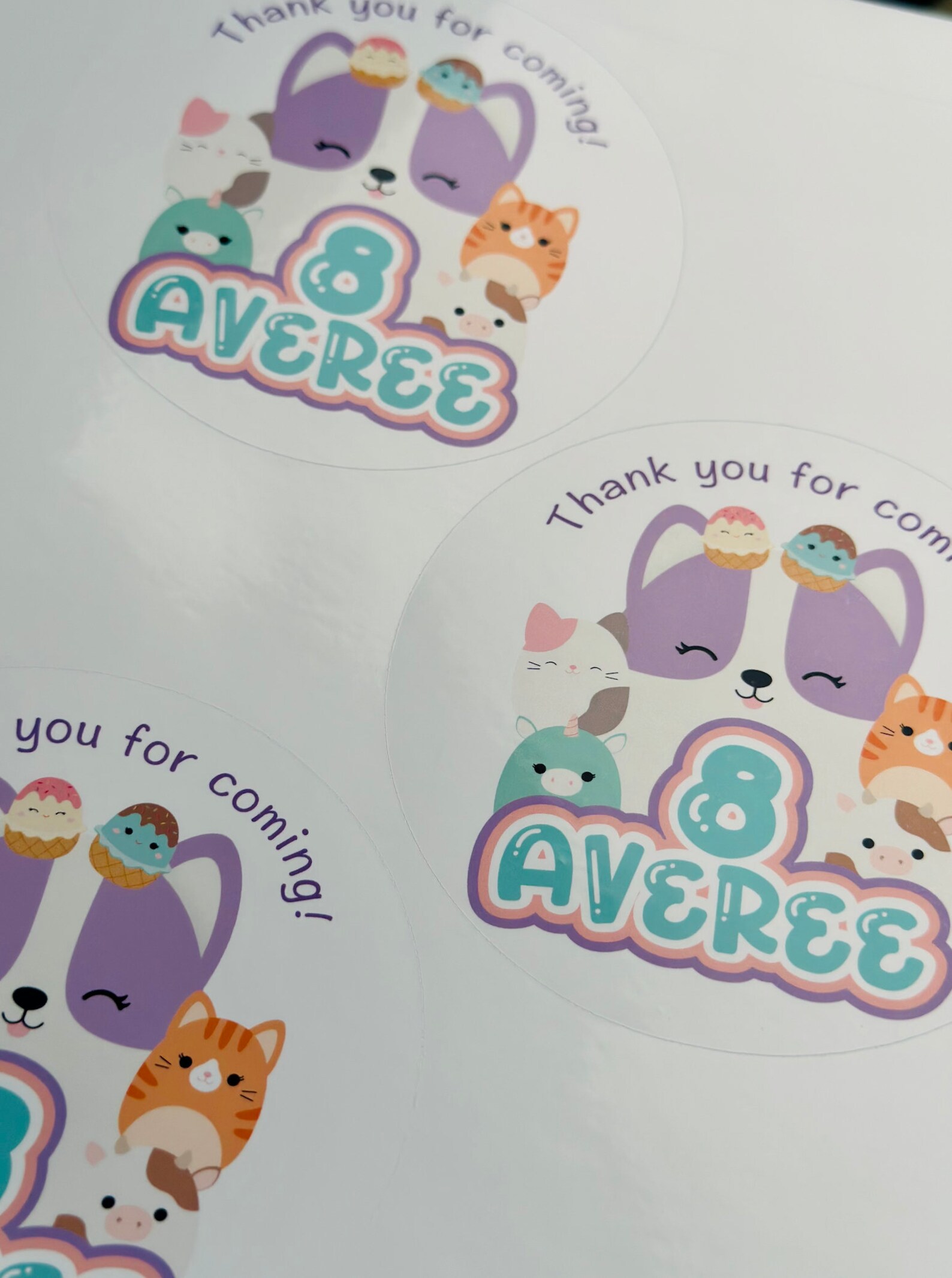 Squish Cake Topper, Squishy Birthday Topper, 2nd Birthday, Custom Name ...