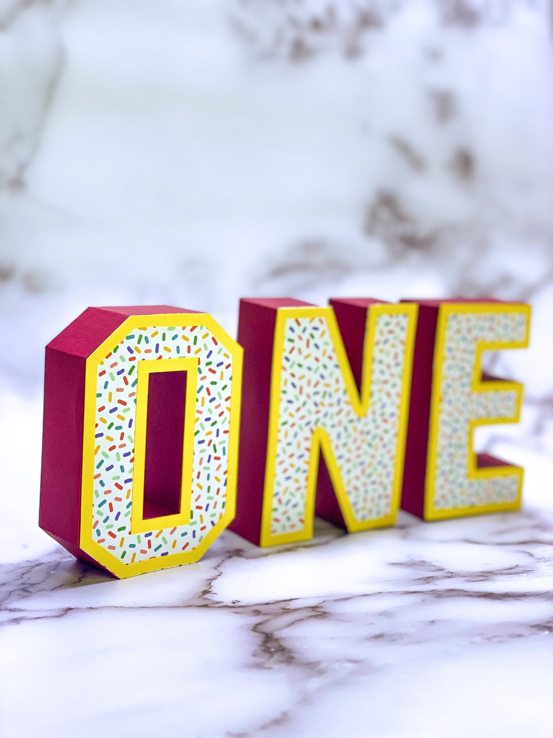 3D Cardstock Letters 4 Inch Tall 3D Paper Party Letters - Etsy