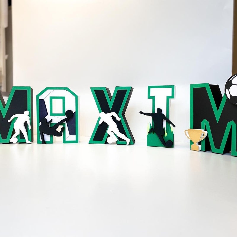 3d Letters Birthday - Etsy
