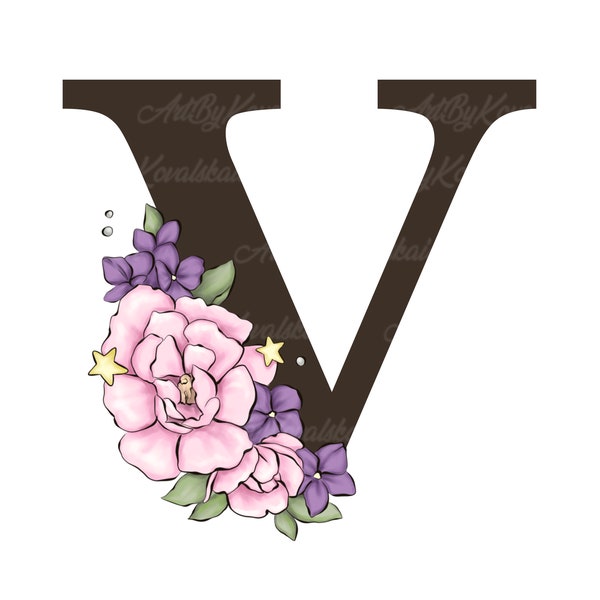 Letter V - Etsy