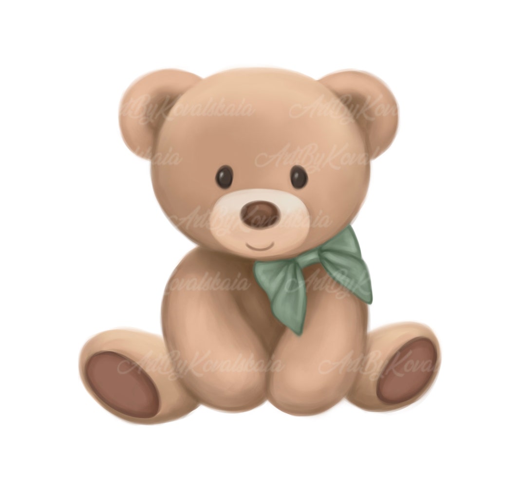 Imágenes Prediseñadas de oso de peluche, oso lindo PNG, Baby Shower ...