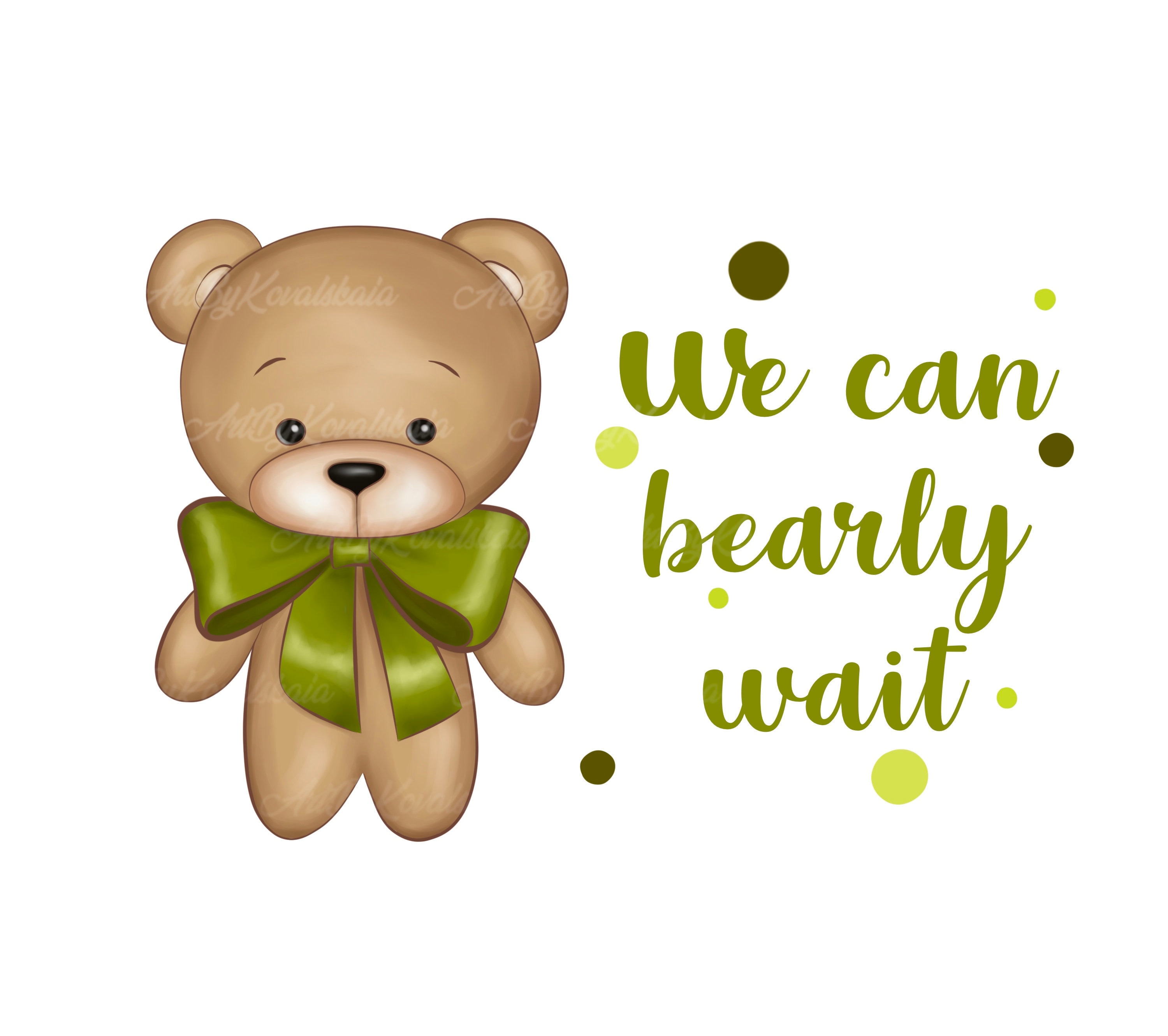 Teddy Bear Clipart, We Can Bearly Wait, PNG, Baby Shower, PNG, Digital ... Teddy Bear Clipart, We Can Bearly Wait, PNG, Baby Shower, PNG, Digital ...