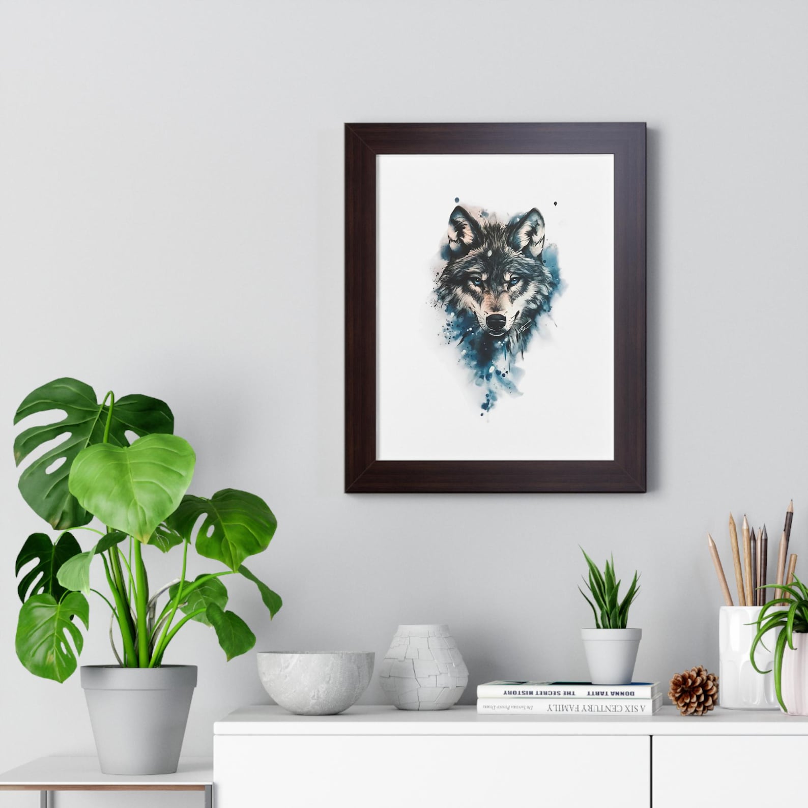 Watercolor Wolf PNG: Tattoo Design (digital Download) - Etsy