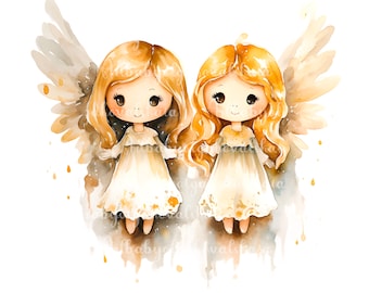 Angel PNG, Angel Clipart, Baby Shower, Digital Download - Etsy