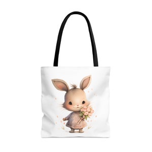 Bunny Clipart, Cute Bunny PNG, Rabbit, Flowers, Digital Download - Etsy