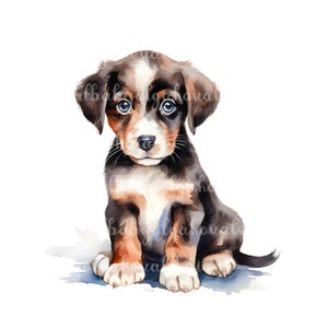 Dog PNG, Watercolor Puppy Clipart, Cute Dog, Digital Download - Etsy