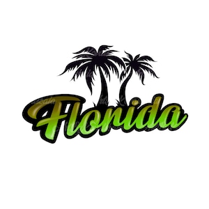 Florida PNG, Florida Clipart, Sunset, Palm Trees, Digital Download - Etsy