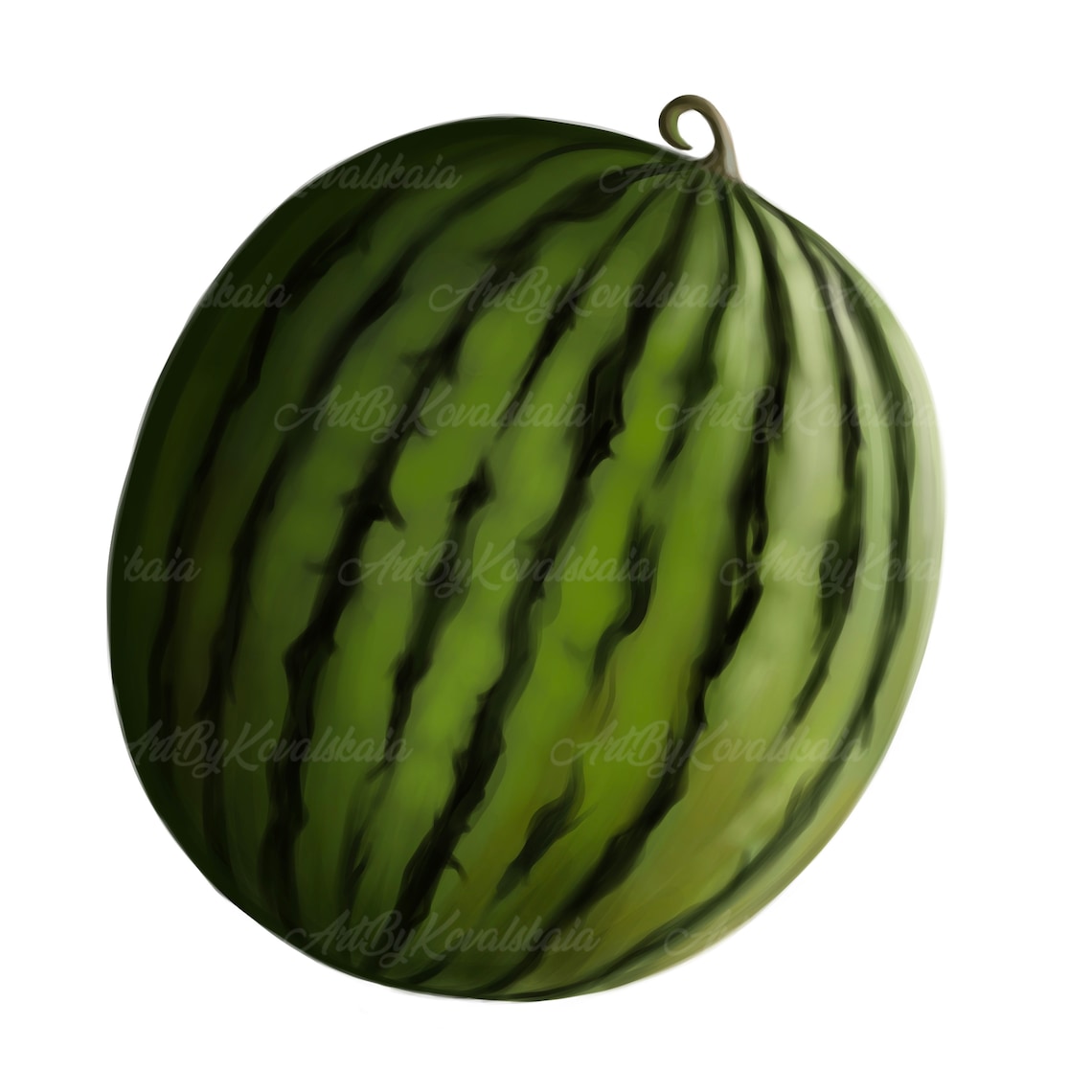 Watermelon Clipart Watermelon PNG Digital Download - Etsy