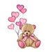 Teddy Bear PNG, Valentines Day Clipart, Teddy Bear Clipart, Digital ...